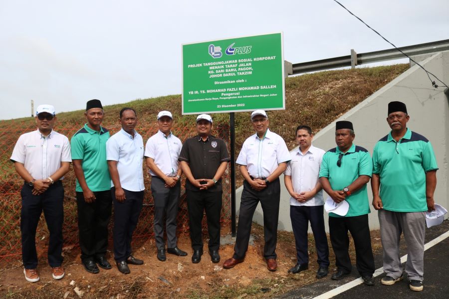 PLUS rasmi pembukaan laluan VBC di Kampung Sari Baru | DagangNews ...