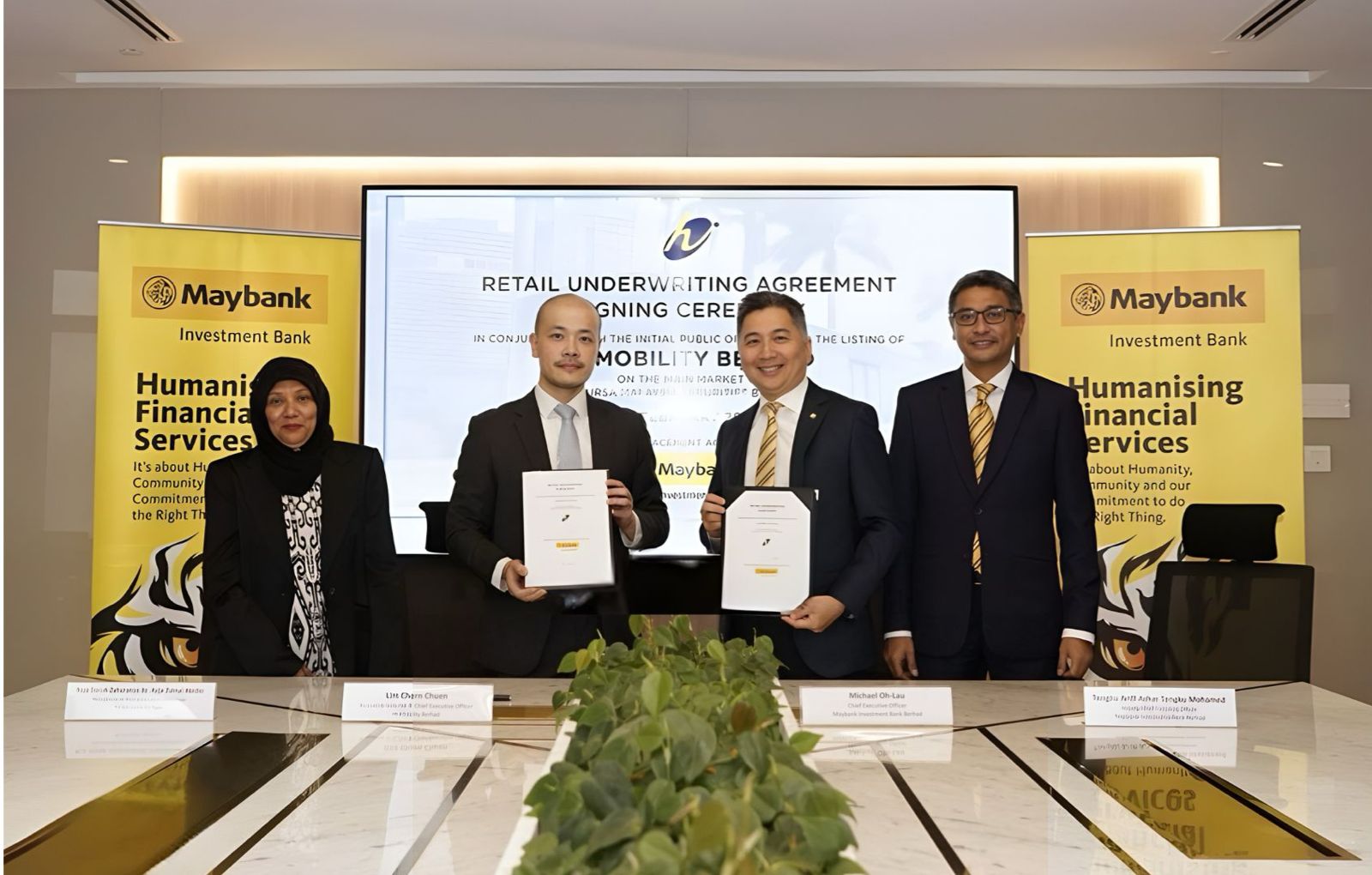 HI Mobility meterai perjanjian taja jamin dengan Maybank Investment ...