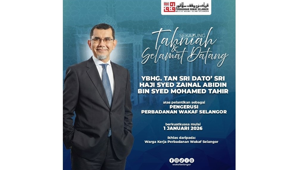 Syed Zainal Abidin dilantik sebagai pengerusi baharu Perbadanan Wakaf ...