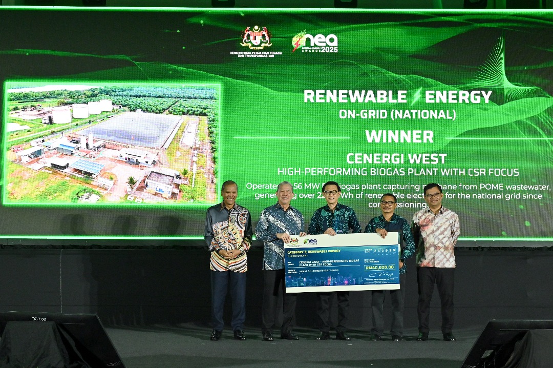 Cenergi raih 3 pengiktirafan dalam kategori RE di Anugerah Tenaga ...