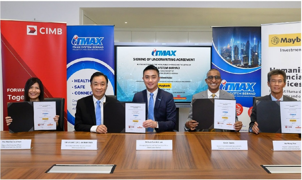 ITMAX System lengkapkan perjanjian taja jamin untuk terbitan IPO bagi ...