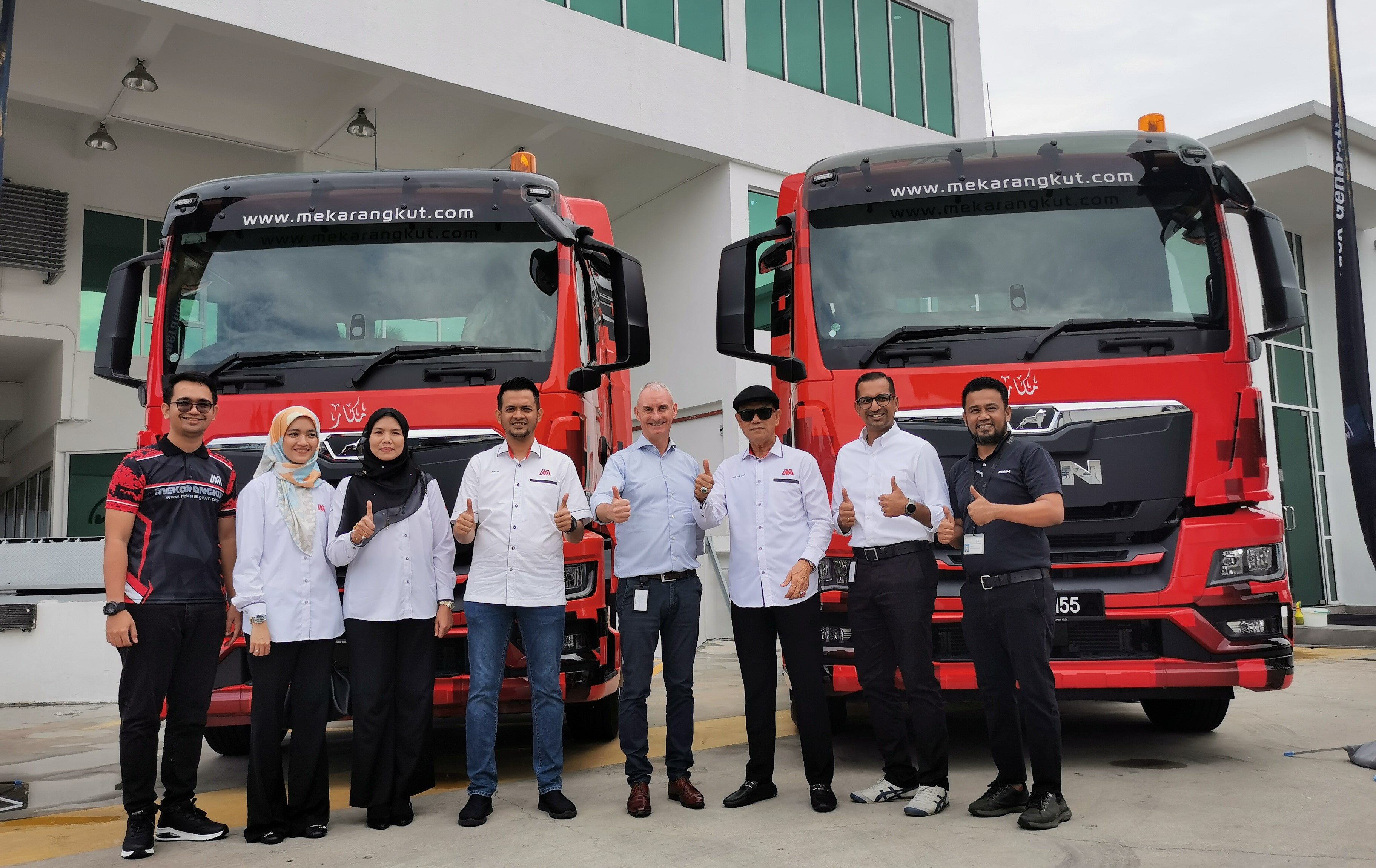 Mekar Angkut tambah 15 unit trak MAN TGS berkuasa Euro V baharu ...