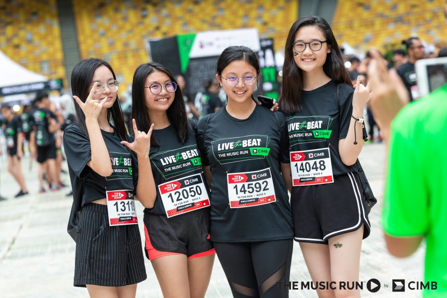 The Music Run by CIMB edisi ke-7 berlangsung di Bukit Jalil pada 3 ...