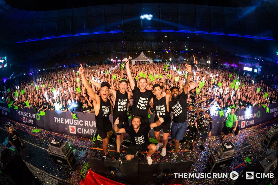 The Music Run by CIMB edisi ke-7 berlangsung di Bukit Jalil pada 3 ...