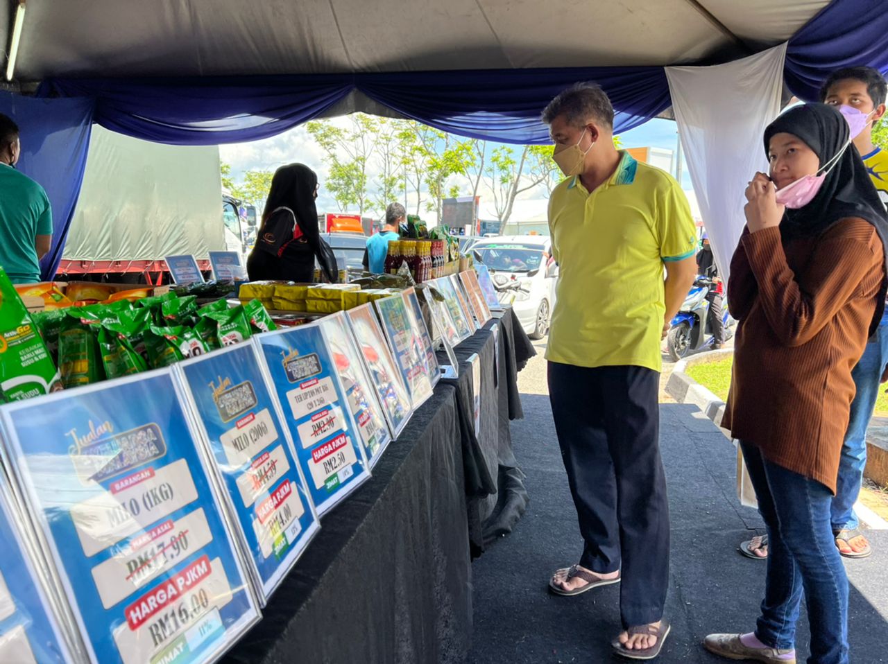 Gerai jualan harga patut Program Jelajah Aspirasi Keluarga Malaysia ...